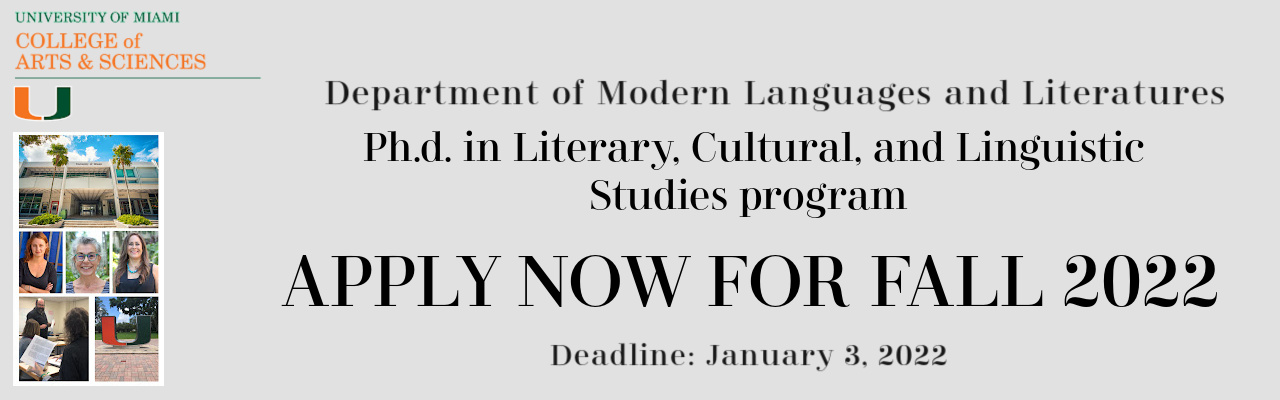 Home | Department of Modern Languages & Literatures | University of Miami